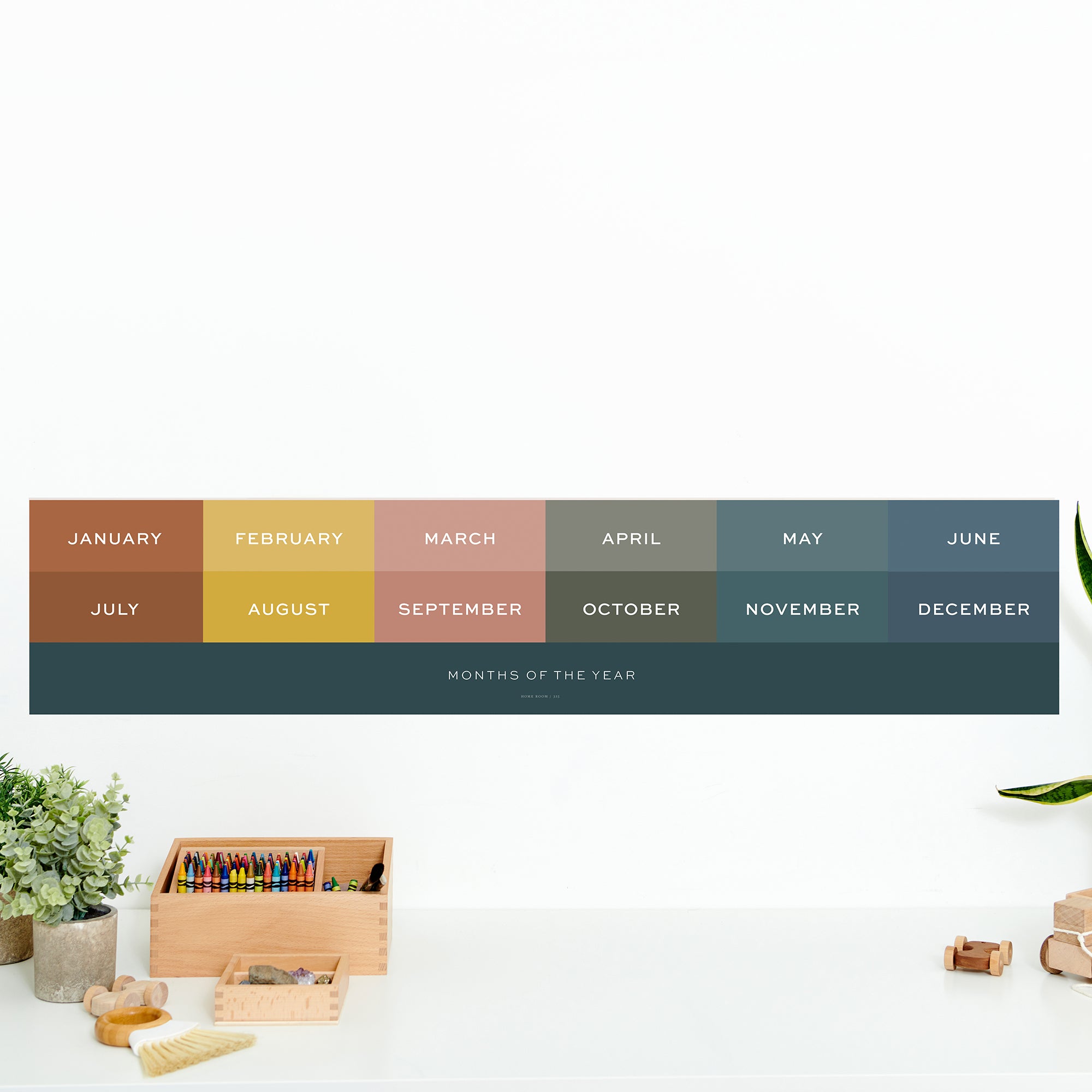 Months Decal – Home Room Co.
